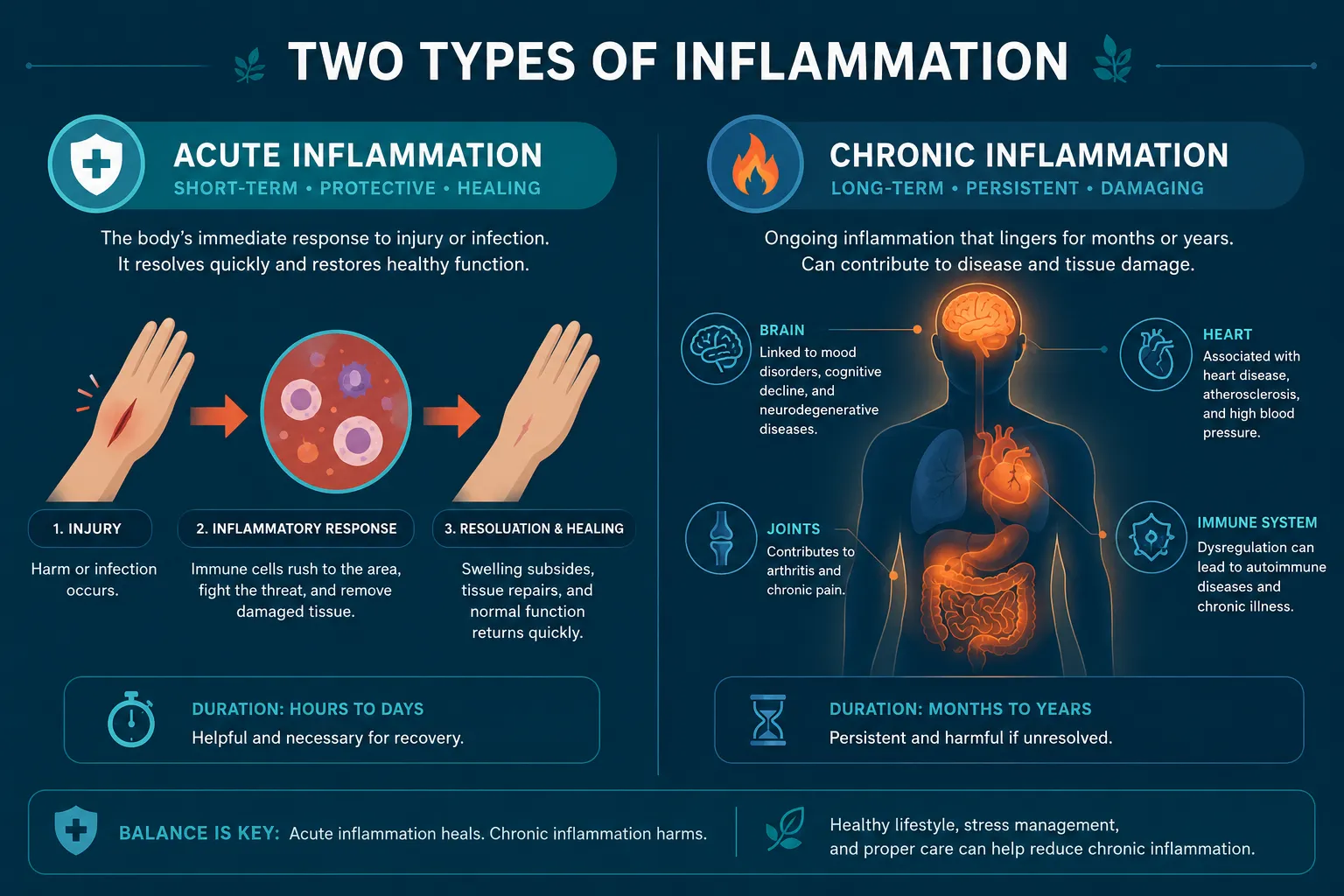 Chronic Inflammation: The Silent Threat — Causes, Symptoms & Anti ...
